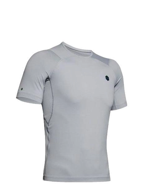 Under Armour Rush Heatgear Short Sleeve - Gray