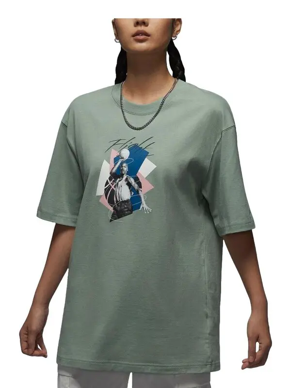 JORDAN Air Graphic Oversized T-shirt - Green