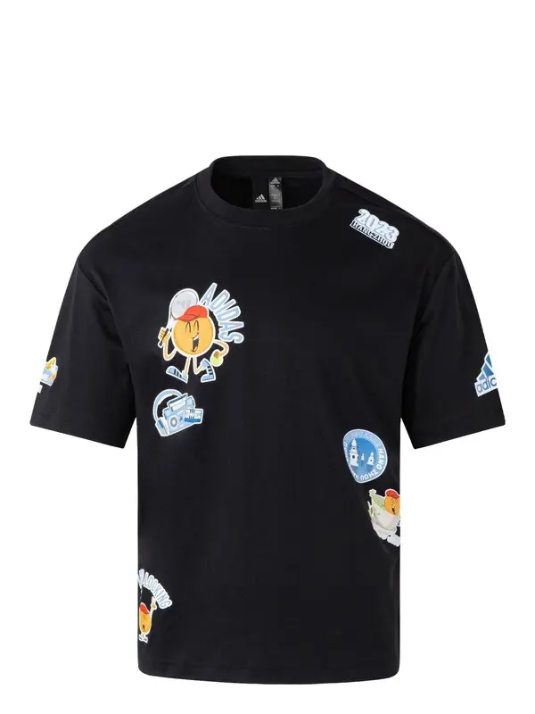 Adidas Hangzhou Wuyibing Collab T-shirt - Black