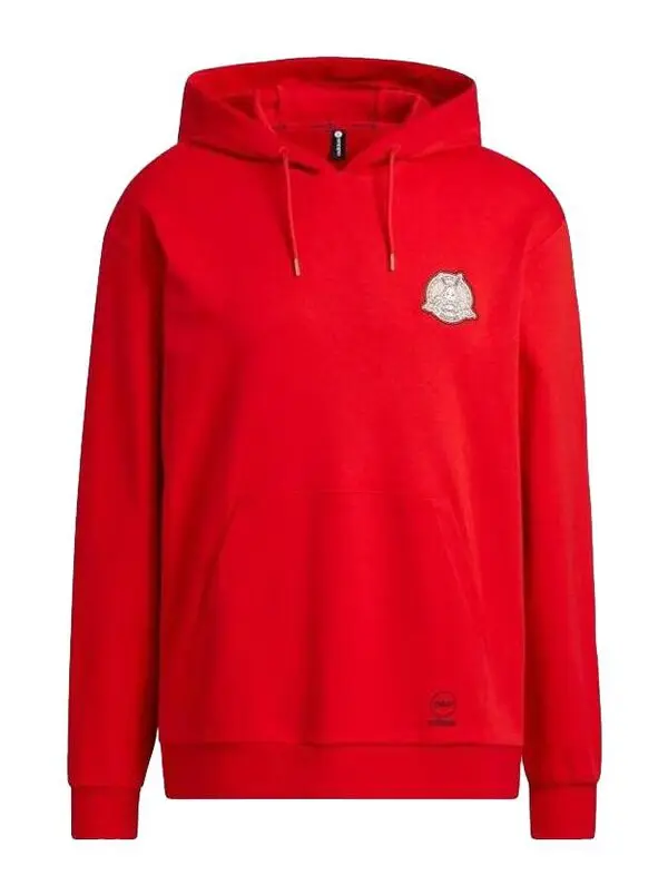 Adidas Neo Graphic Hoodie - Red