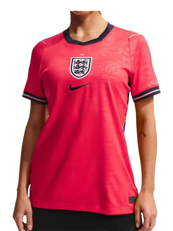 Nike England 2026 Stadium Away Dri-fit Replica Jersey - Speed Red/obsidian/white