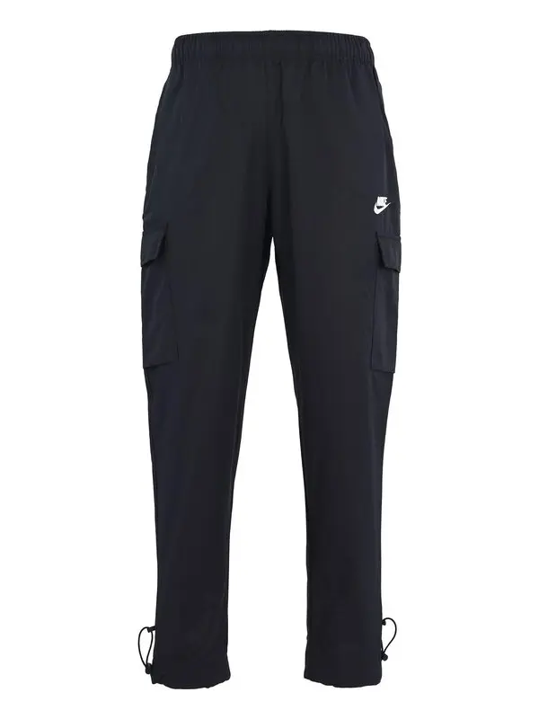 Nike Solid Color Logo Woven Cargo Casual Long Pants - Multi-color