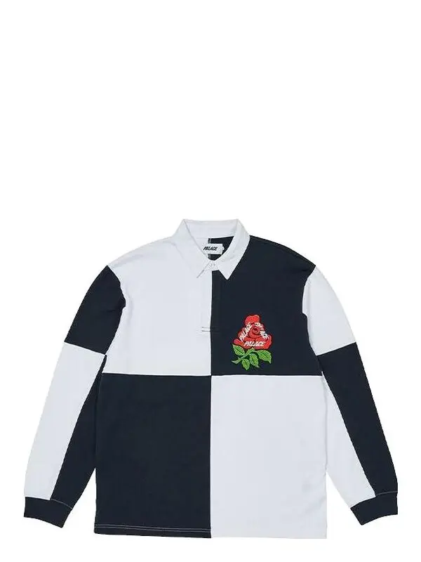 PALACE Rugger Bugger Rugby Shirt - Black