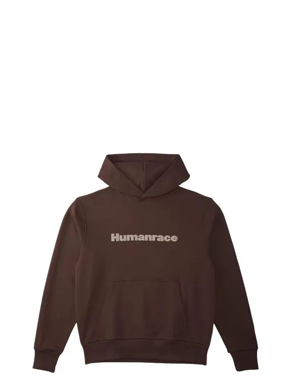 Adidas X Pharrell Humanrace Logo Hoodie 'brown - Multi-color