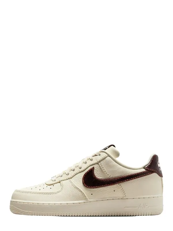 Nike Force 1 '07 "soft Pearl Brown Croc" Sneakers - Soft Pearl/ghost/white
