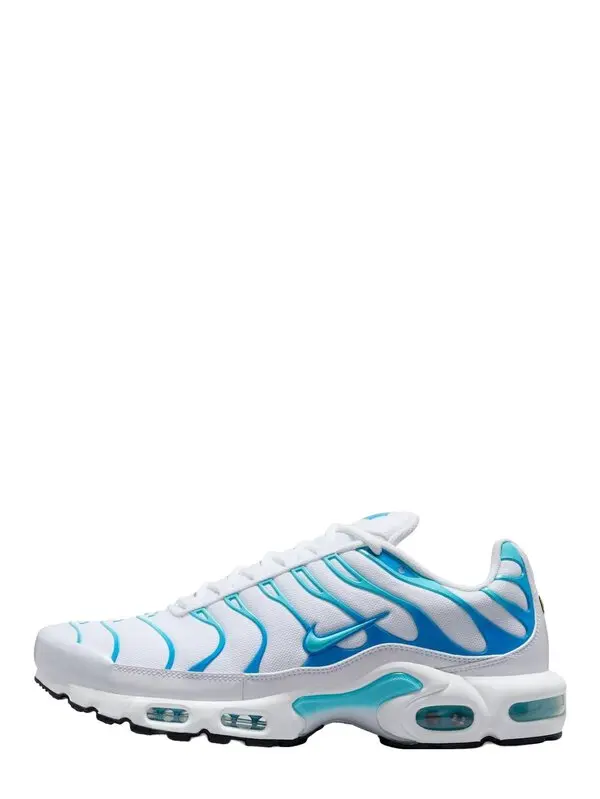 Nike Max Plus "white Polarized Blue - White/reflect Silver/black