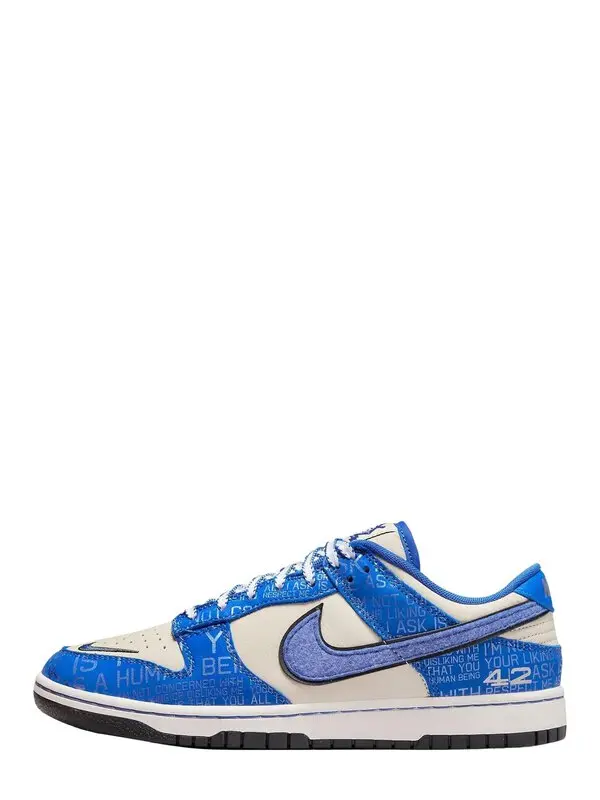 Nike Dunk Low 'jackie Robinson' Dv2122-400 Sneakers - Blue/white