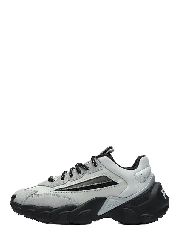 FILA Low Top Lace-up Sneakers - Grey