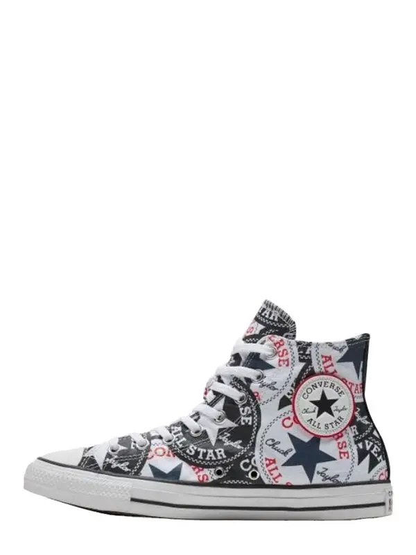 CONVERSE Chuck Taylor All Star High Top Sneakers - Black/white/red