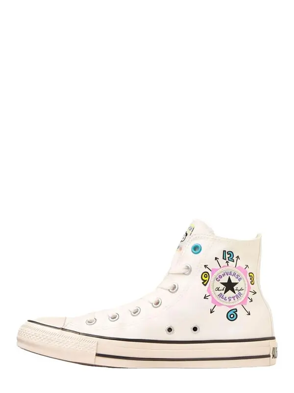 CONVERSE All Star Tamagotchi High Top Sneakers - White/pink/blue