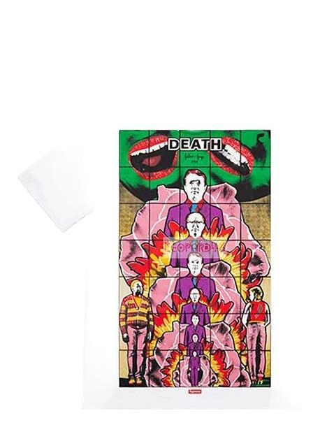 Supreme Ss19 Gilbert George Death Tee - White
