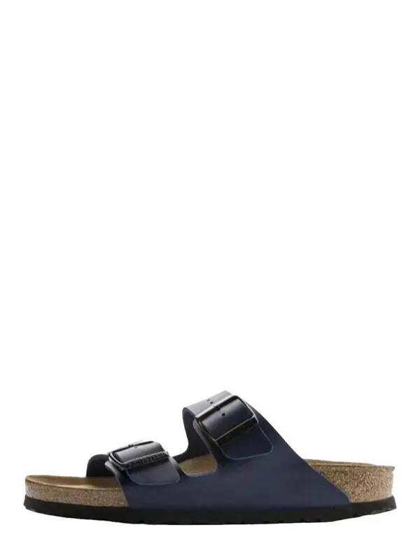 BIRKENSTOCK Arizona Soft Footbed Birko-flor Slide Sandals - Blue