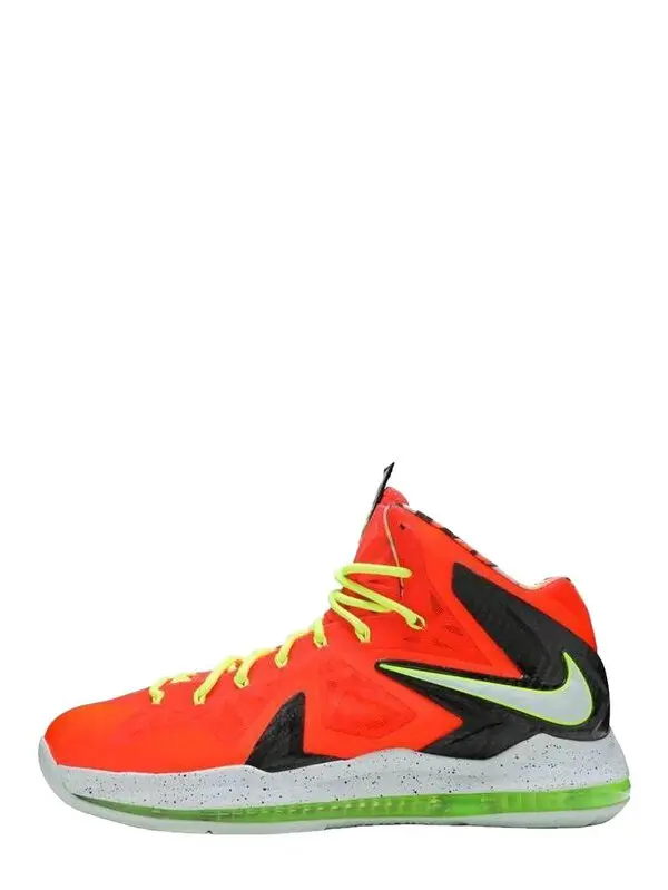 Nike Lebron 10 P.s. Elite Basketball Sneakers - Redblack