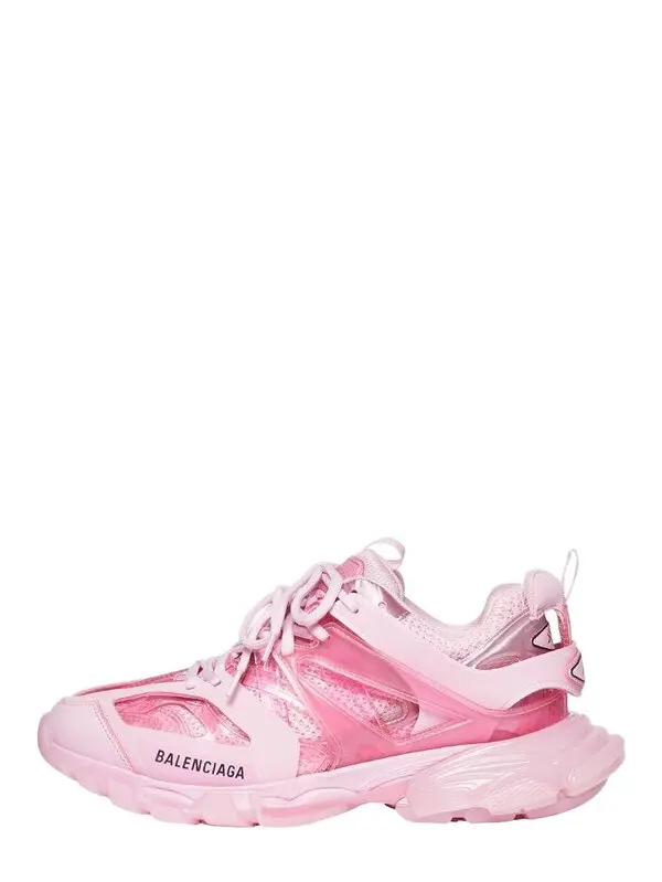 Balenciaga Track Sneaker Clear Sole - Pinkred