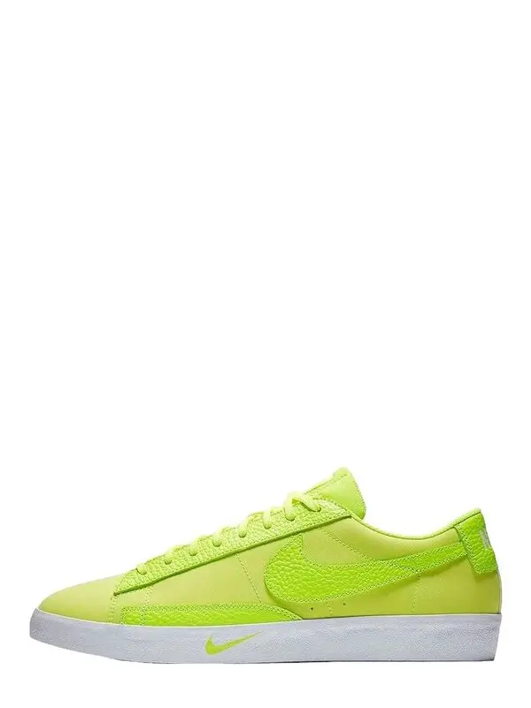 Nike Blazer Low Prm Sneakers - White/yellow