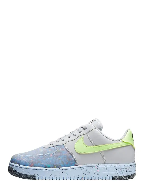 Nike Force 1 Crater Low Top Sneakers - Yellow/blue