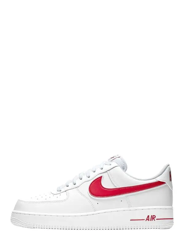 Nike Force 1 Low '07 3 Sneakers - White/red