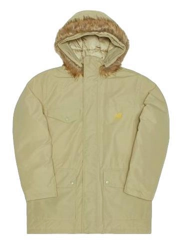 NEW BALANCE Parka Jacket - Green/brown