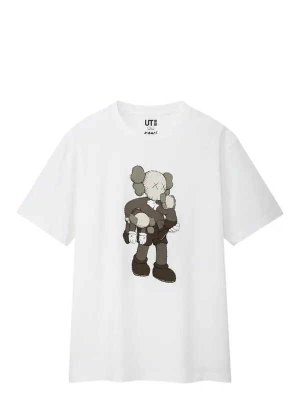 Uniqlo X Kaws Graphic Ut T-shirt - White