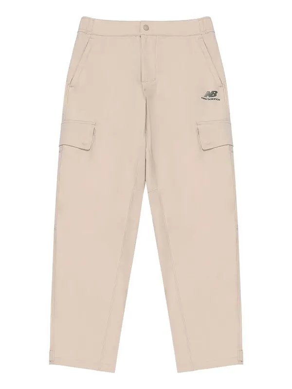 NEW BALANCE Cargo Pants - Beige/black