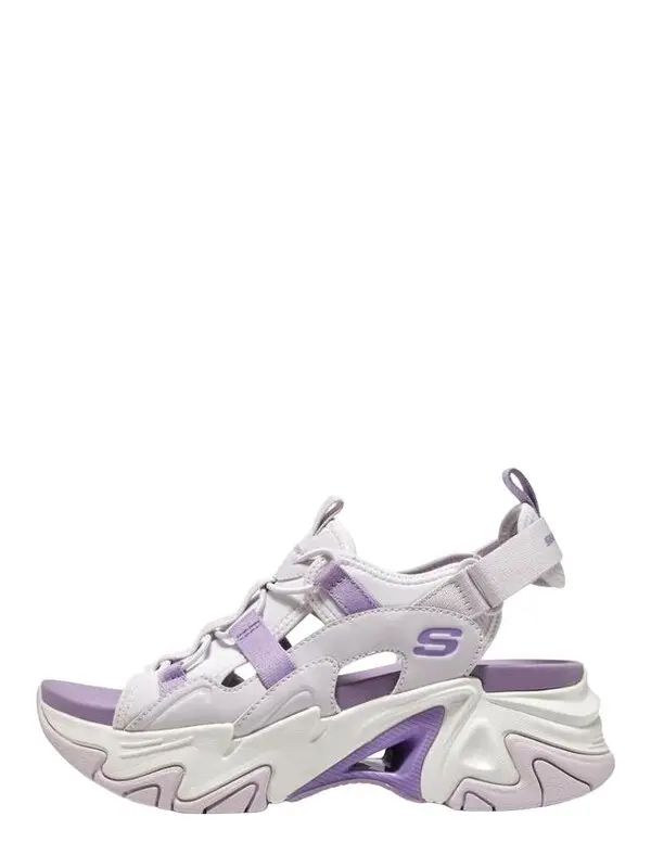 Sketchers Stamina V3 Athletic Sandals - White/purple