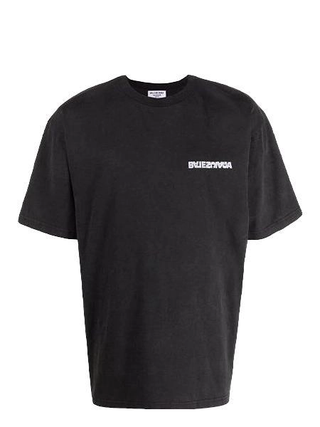 Balenciaga Turn Slit T-shirt - Black