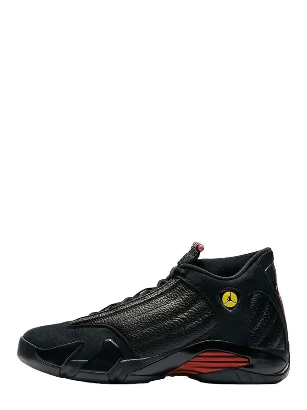 JORDAN Air Retro "last Shot" Sneakers - Black/varsity Red
