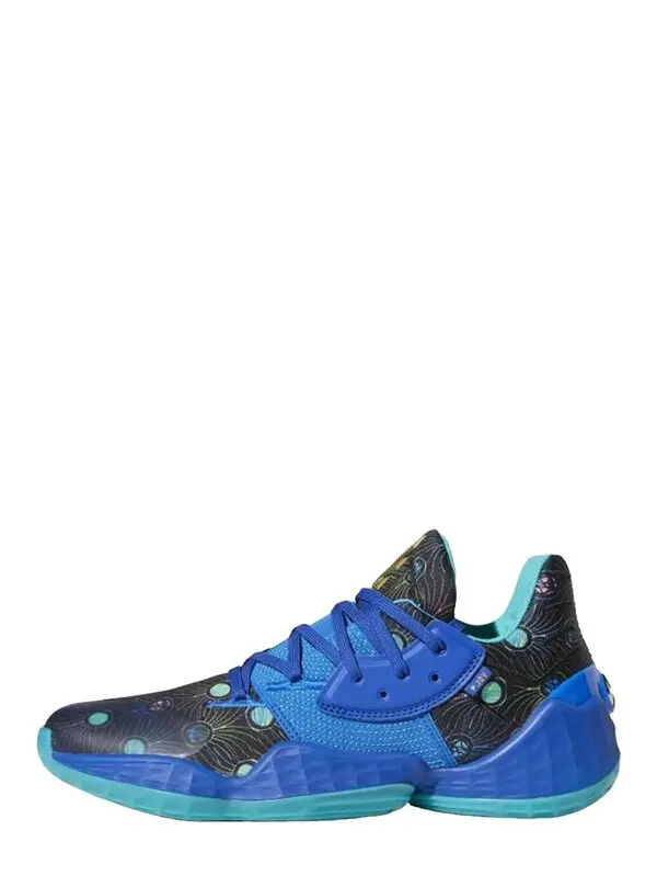 Adidas Harden Volume 4 "glow " Athletic Sneakers - Blue