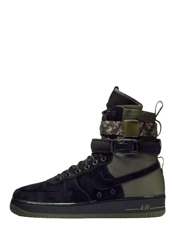 Nike Sf Air Force 1 High Top Sneakers - Black