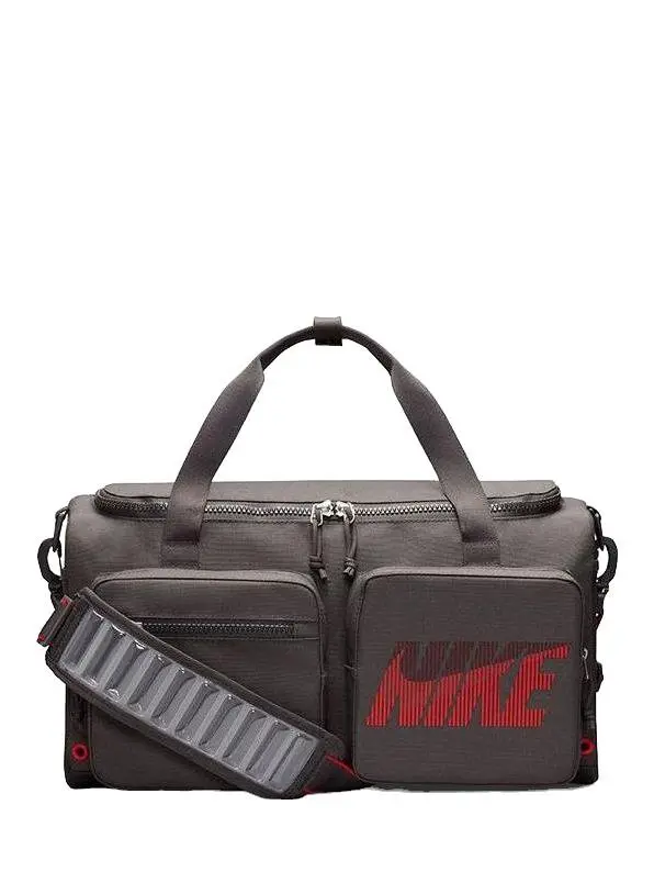 Nike Utility Power Logo Training Duffle Bag - Grey