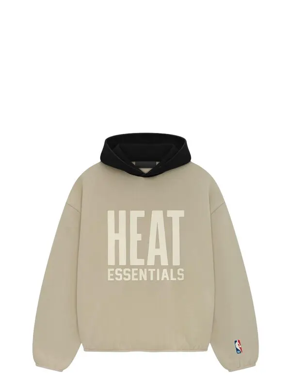 Fear Of God X Nba Heat Hoodie - Wheat