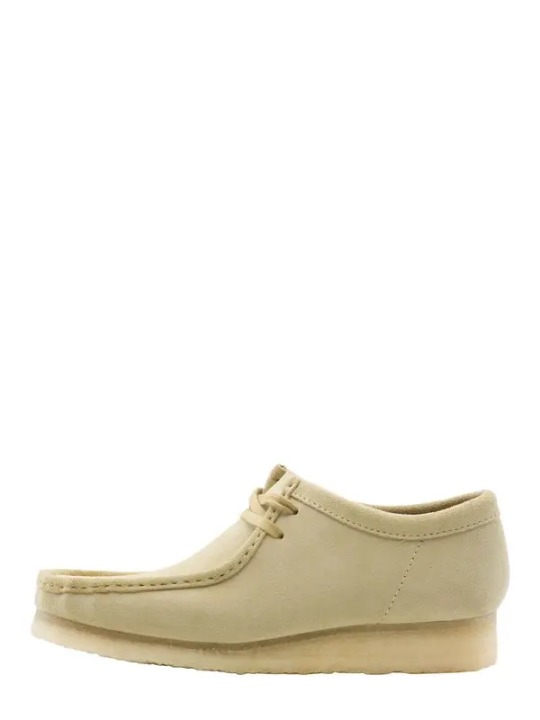 Clarks Wallabee Suede Lace-up Shoes - Maple