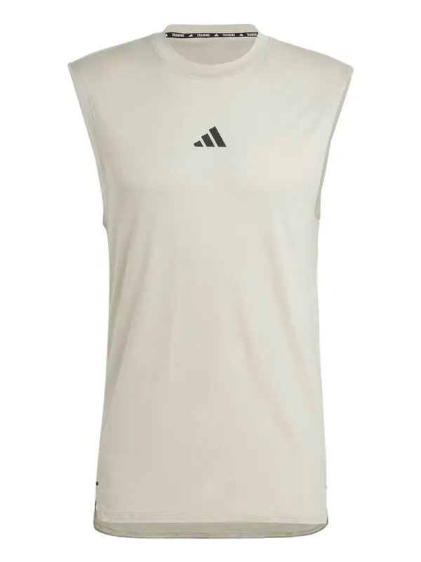 Adidas Power Workout Tank Top - Beige