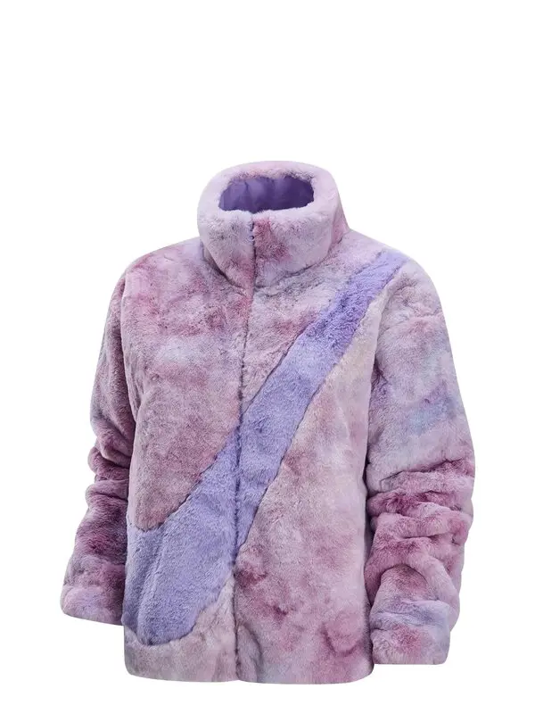 Nike Big Swoosh Jacket - Purple/pink/red