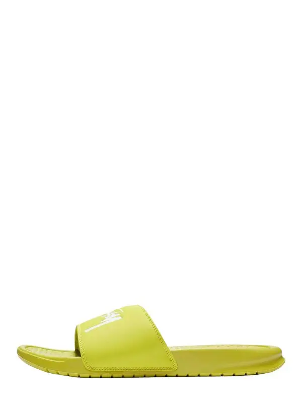 Nike X Stussy Benassi Slides - Yellow