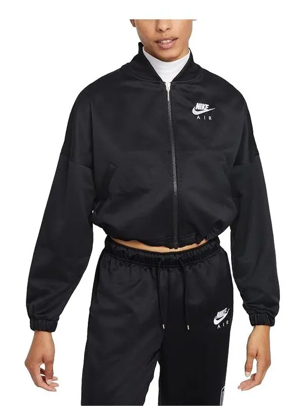 Nike Classic Logo Baseball Jacket - Black