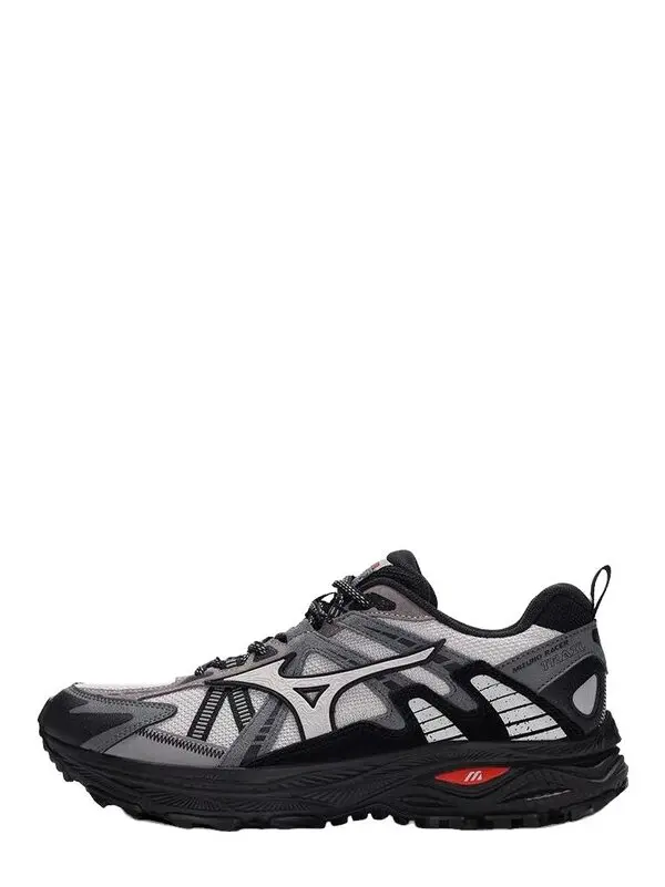 Mizuno Racer Trail Sneakers - Grey/red/black
