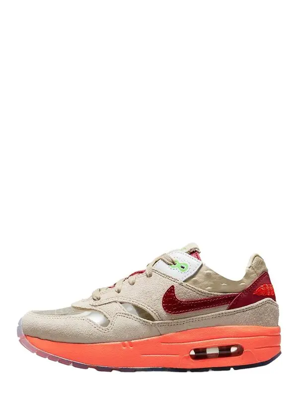 Nike X Clot Air Max 1 'kiss Of Death' 2021 - Brown/red