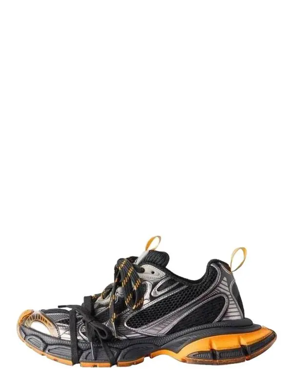 Balenciaga 3xl Sneakers - Black/orange/silver