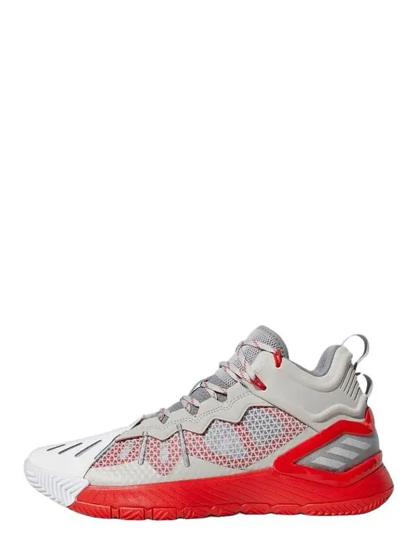 Adidas D Rose Son Of Chi "godspeed" Basketball Sneakers - White/red