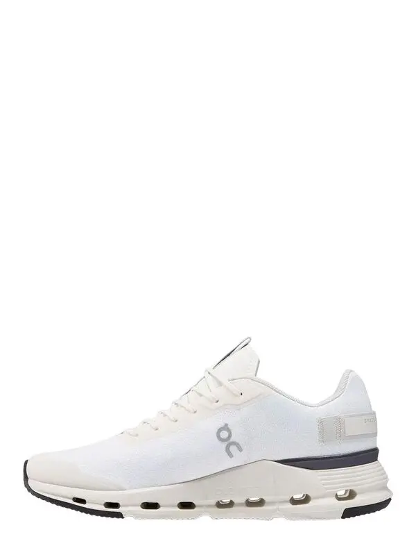 On Cloudnova Form Sneakers - White/eclipse
