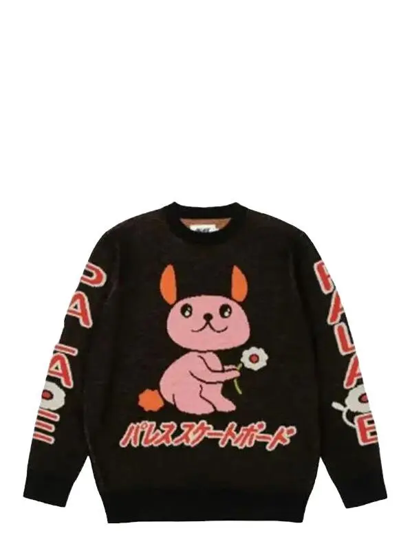 PALACE Ss21 Cosy Knit Sweater - Black