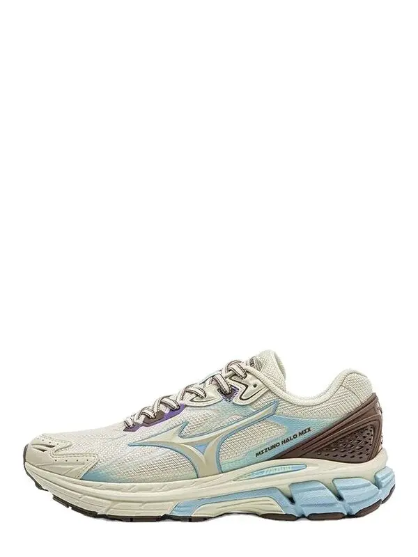 Mizuno Halo Mix Sneakers - Beige/light Blue/brown