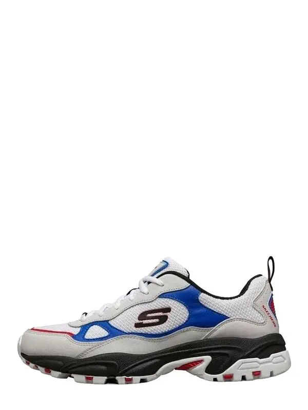 Sketchers Stamina Athletic Sneakers - Whiteblackblue