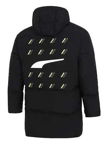 PUMA Quilted Hooded Down Jacket - Black