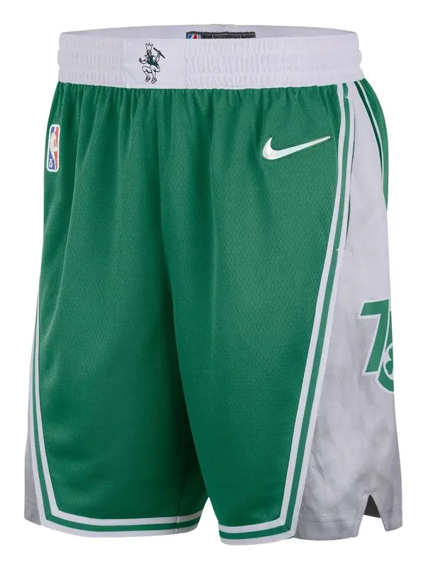 Nike Boston Celtics Colorblock Straight Shorts - Default Color