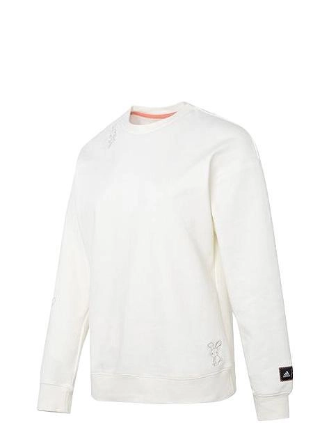 Adidas Graphic Sweatshirt - White