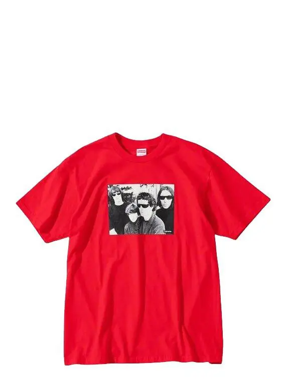 Supreme X The Velvet Underground Graphic Tee - Red