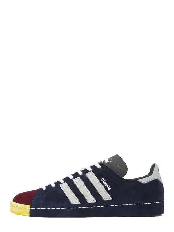 Adidas X Recouture X Mita Campus 80s Sh Consortium 'heritage' Sneakers - Gray/blue/red