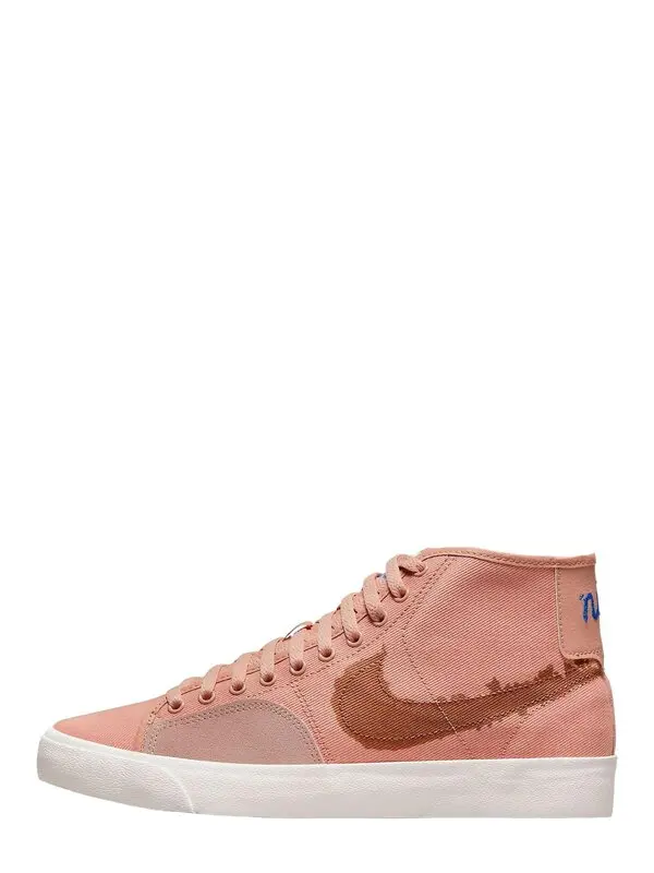 Nike Blazer Court Mid Premium Sb - Pink/brown